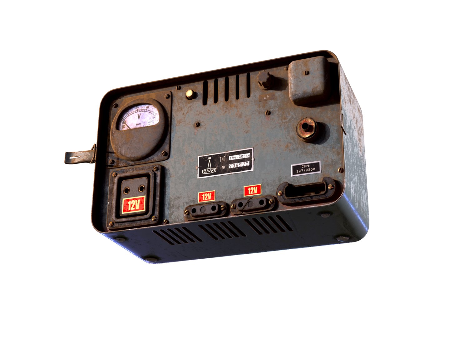 Soviet Electrical Equipment 3D Model 3D Model - TurboSquid 2140440