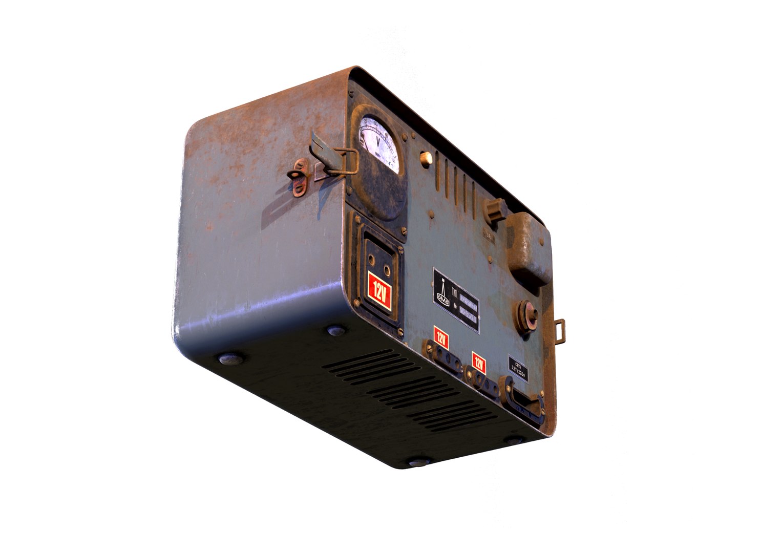 Soviet Electrical Equipment 3D Model 3D Model - TurboSquid 2140440