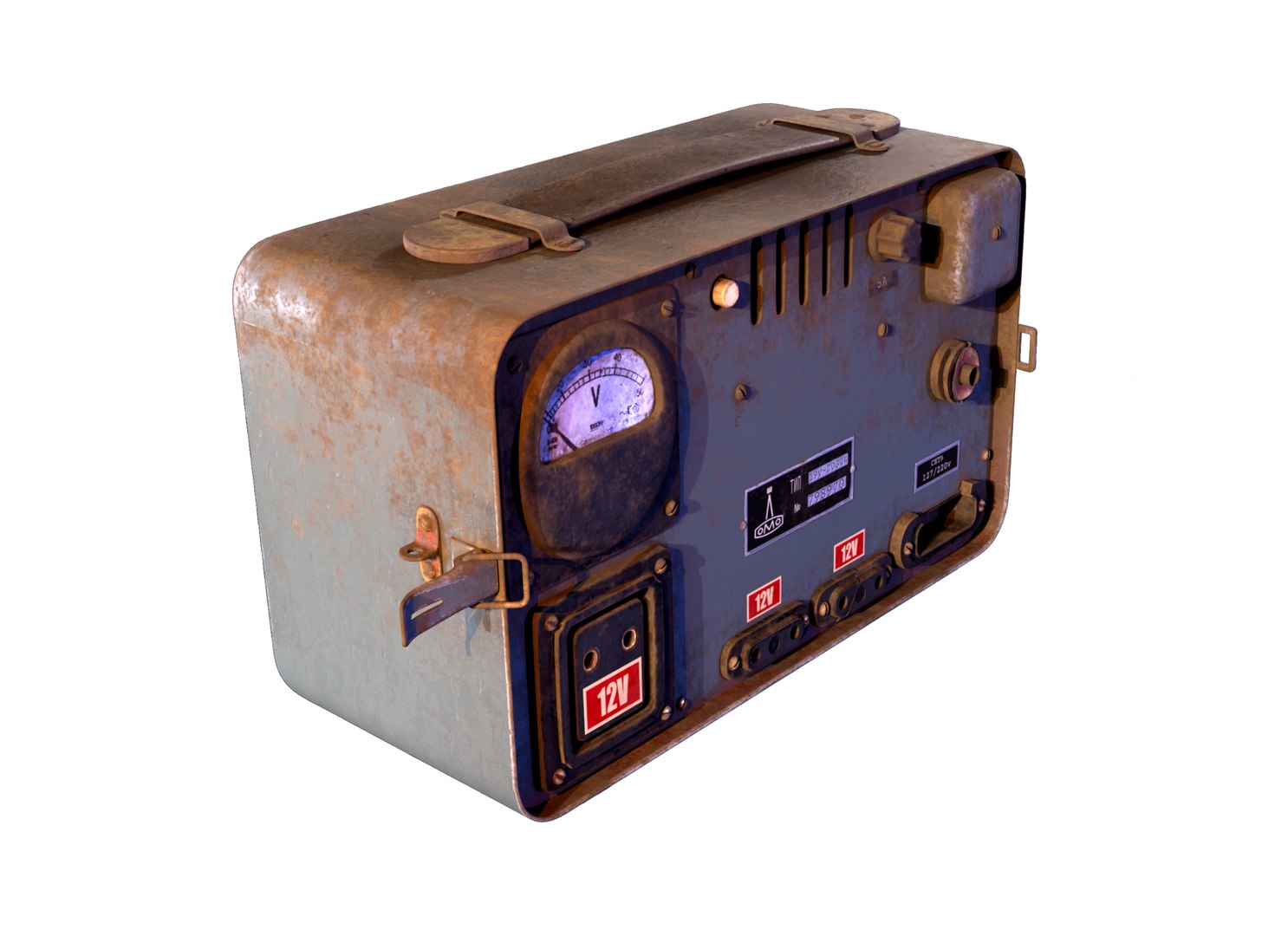 Soviet Electrical Equipment 3D Model 3D Model - TurboSquid 2140440