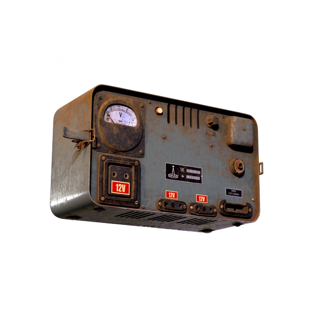 Soviet Electrical Equipment 3D Model 3D Model - TurboSquid 2140440