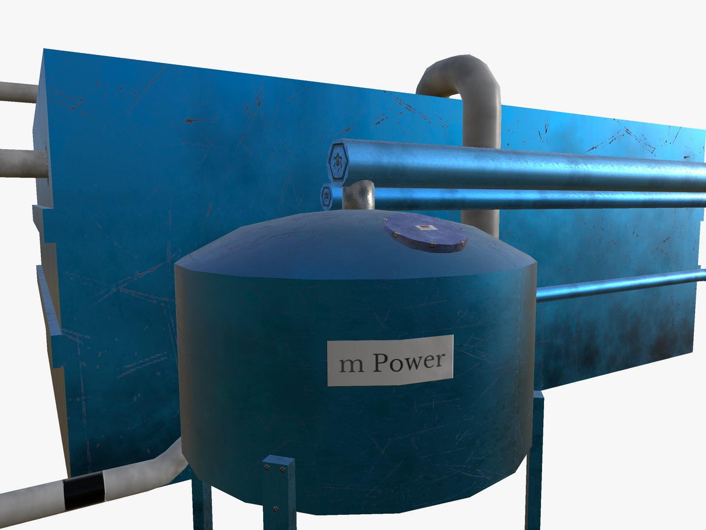 3D Coagulation And Flocculation Machine Model - TurboSquid 2082723