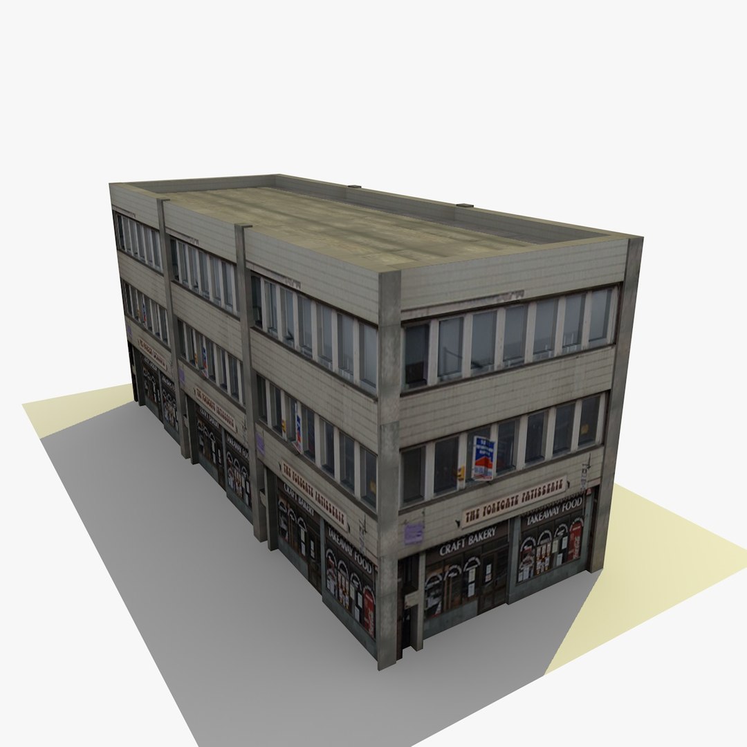 3d building 27