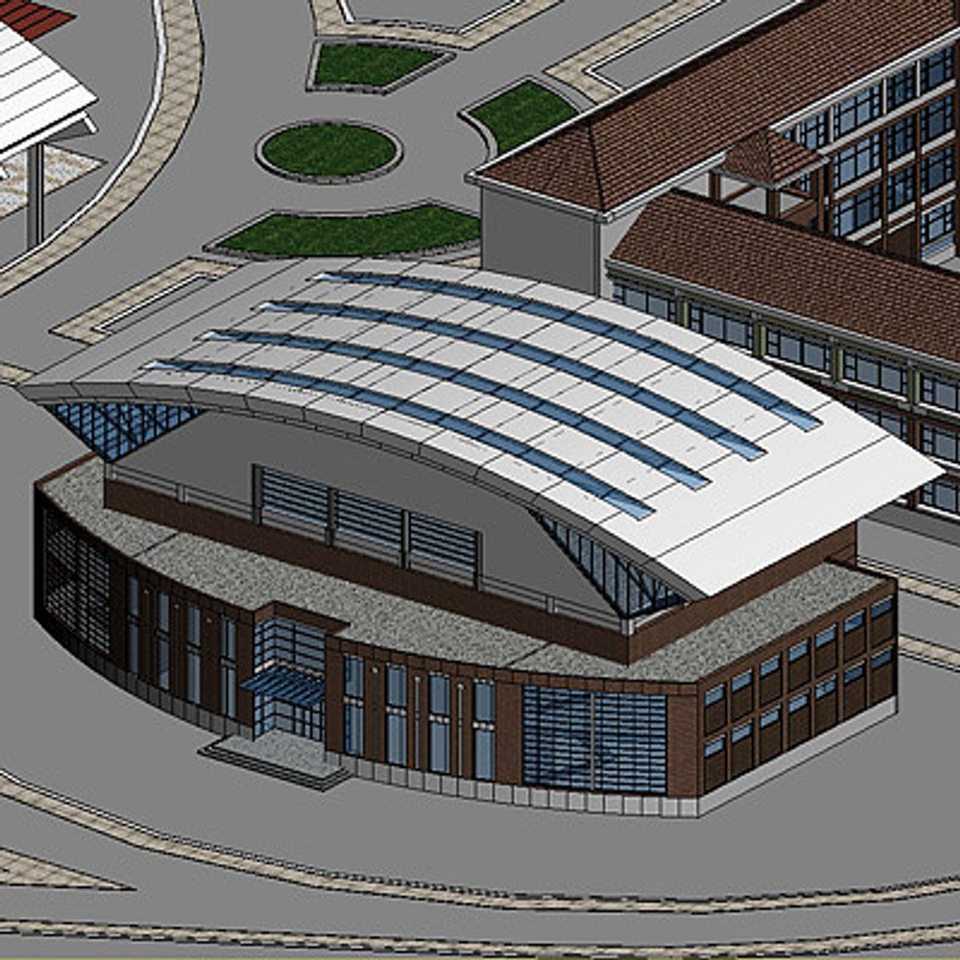 school 3d model