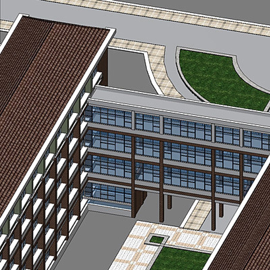 school 3d model