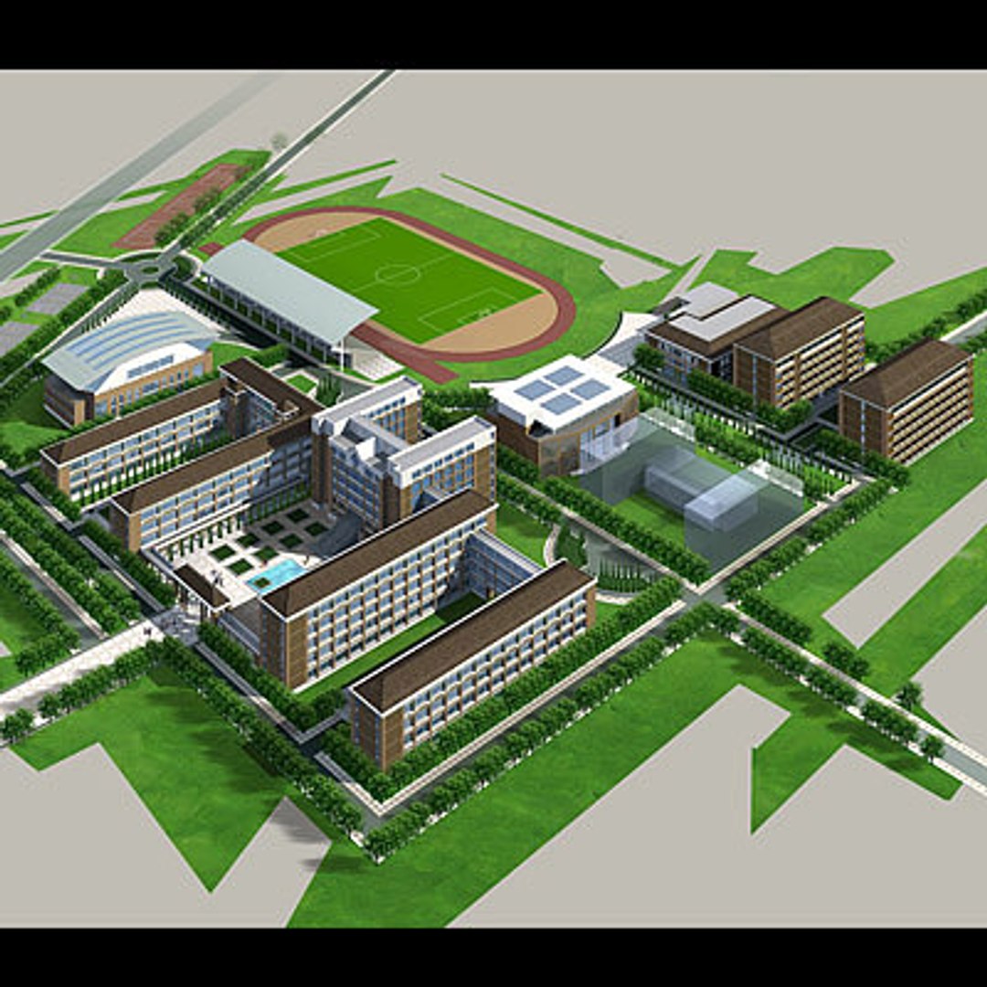 school 3d model