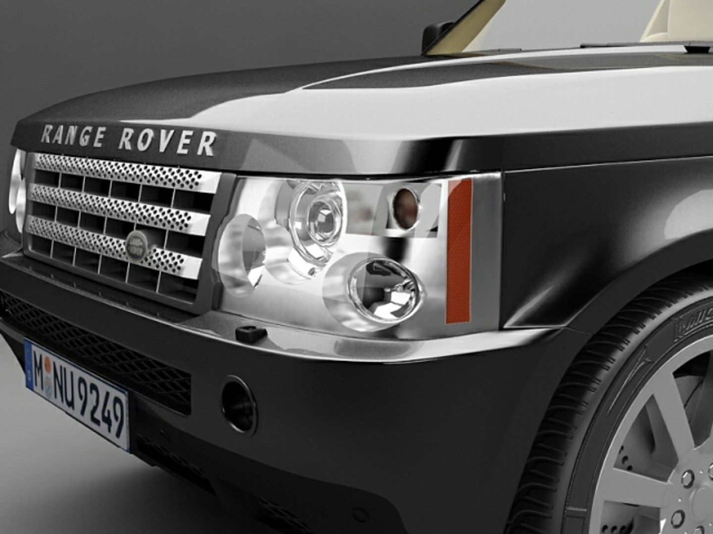 Range Rover Sport 3d Model