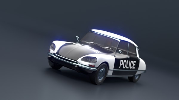 Police Car Blender Models for Download | TurboSquid