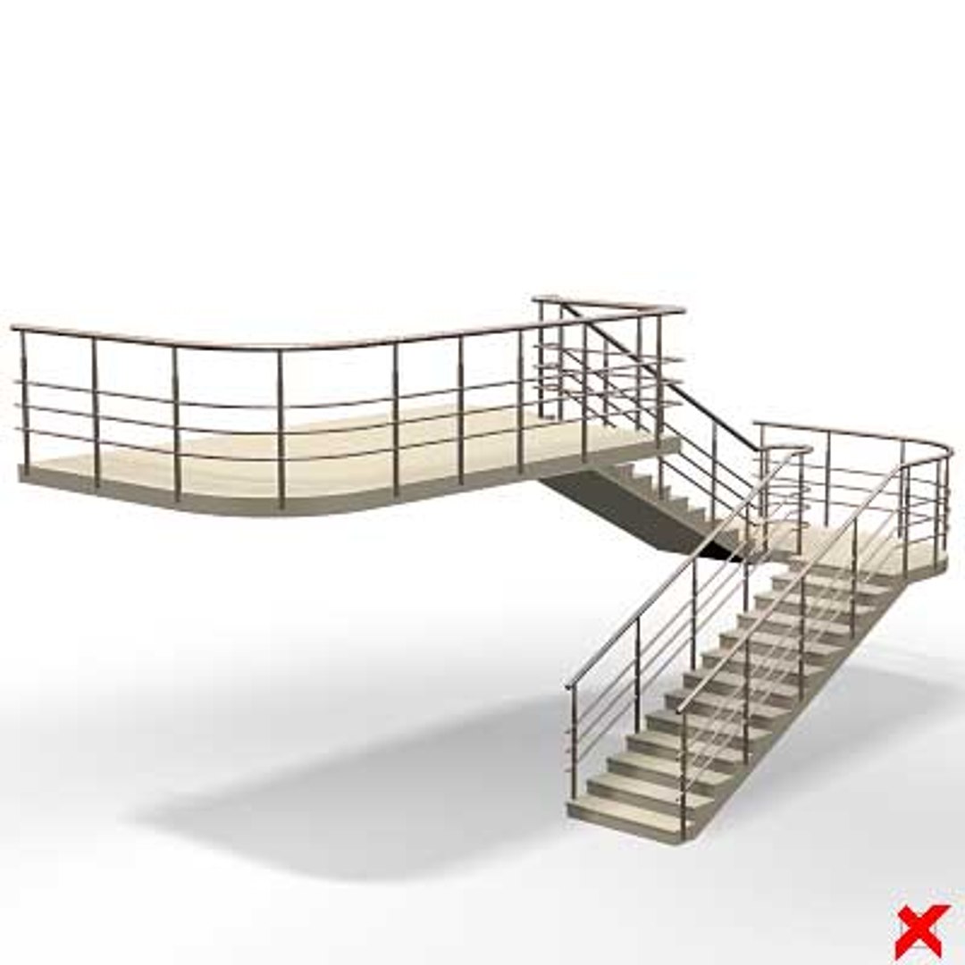 Staircase 3d Model