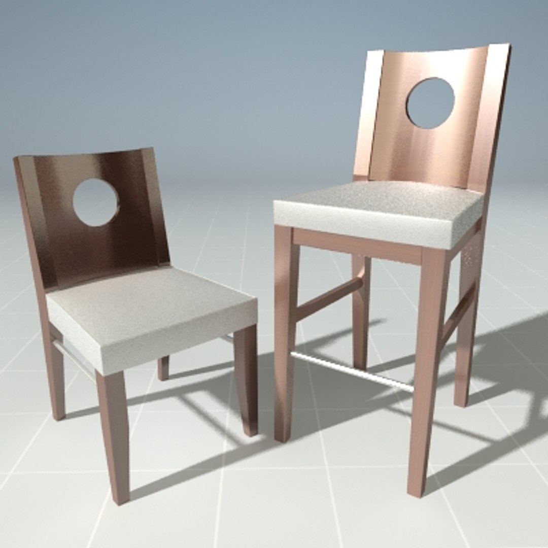 3d Model End Designer Chairs Vol 1
