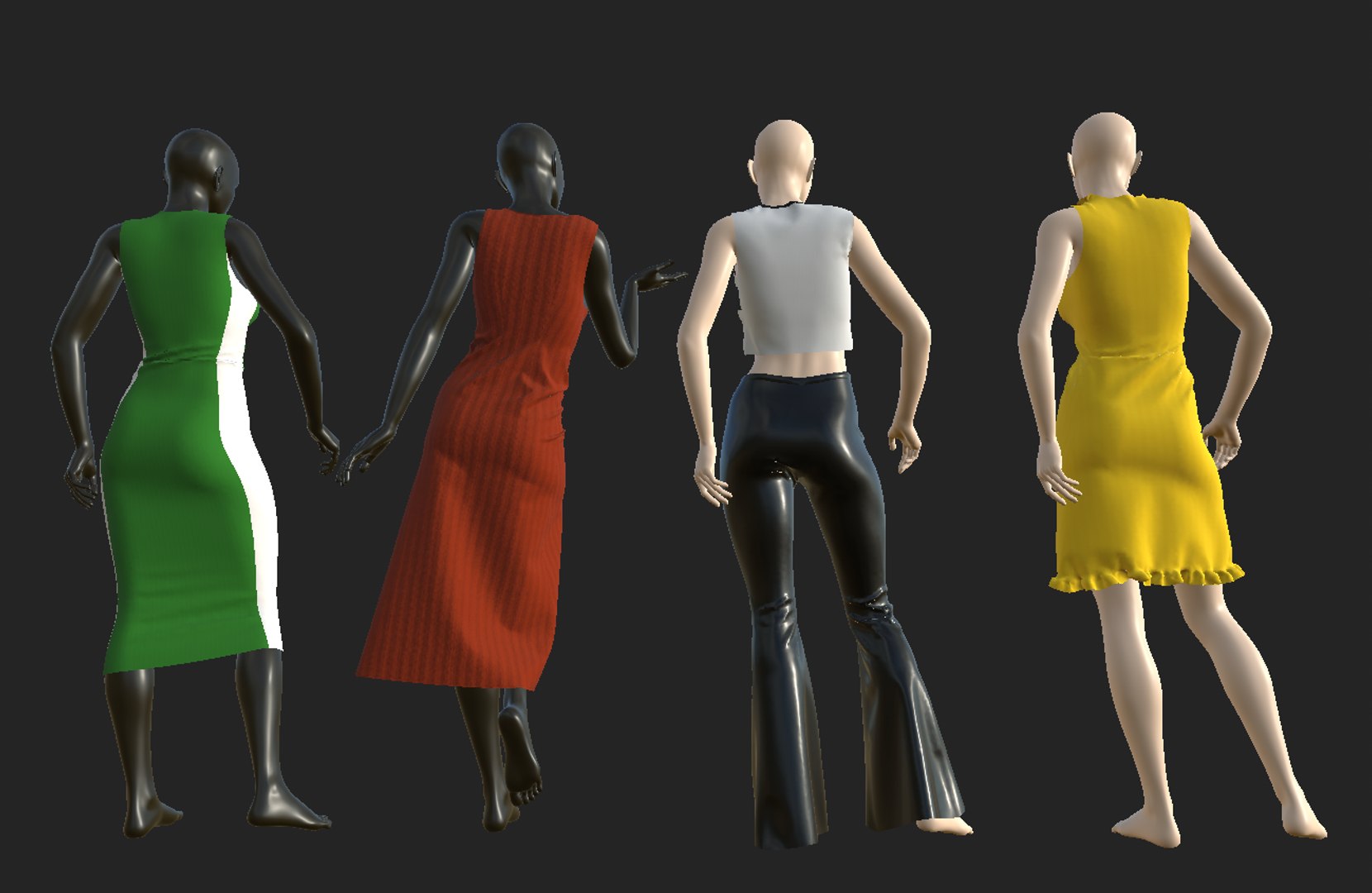 Mannequin Woman Cloth Model For Shop 3D Model - TurboSquid 1811178