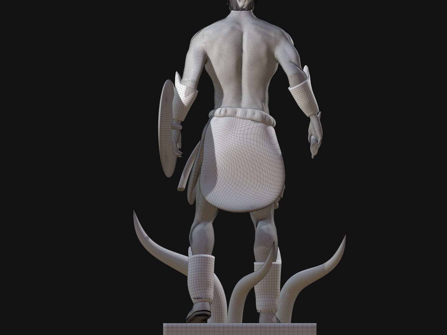 Sparta Character Model 3D Model - TurboSquid 1992900