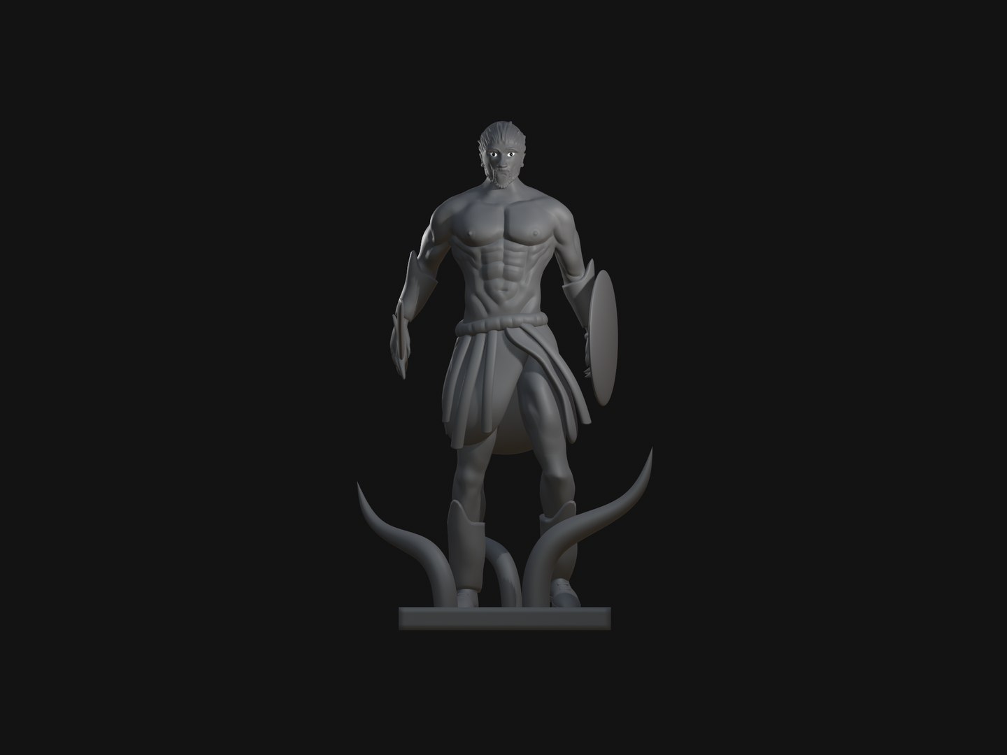 Sparta Character Model 3D Model - TurboSquid 1992900