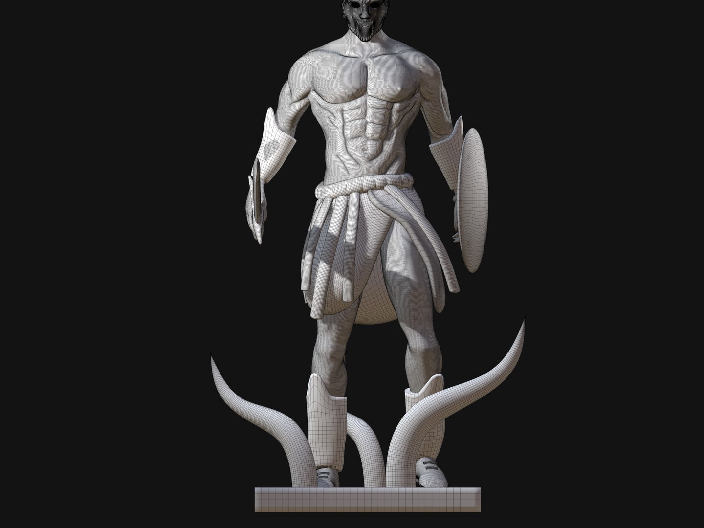 Sparta Character Model 3D Model - TurboSquid 1992900