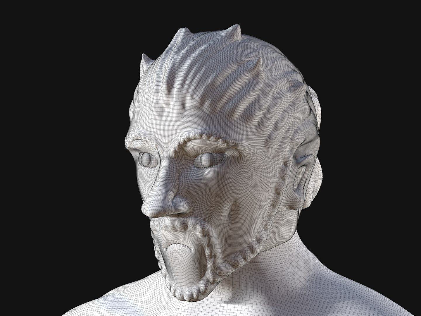 Sparta Character Model 3D Model - TurboSquid 1992900