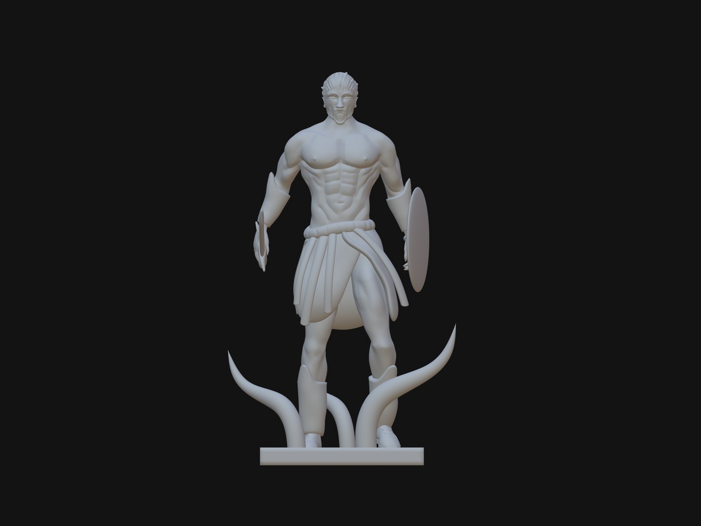 Sparta Character Model 3D Model - TurboSquid 1992900