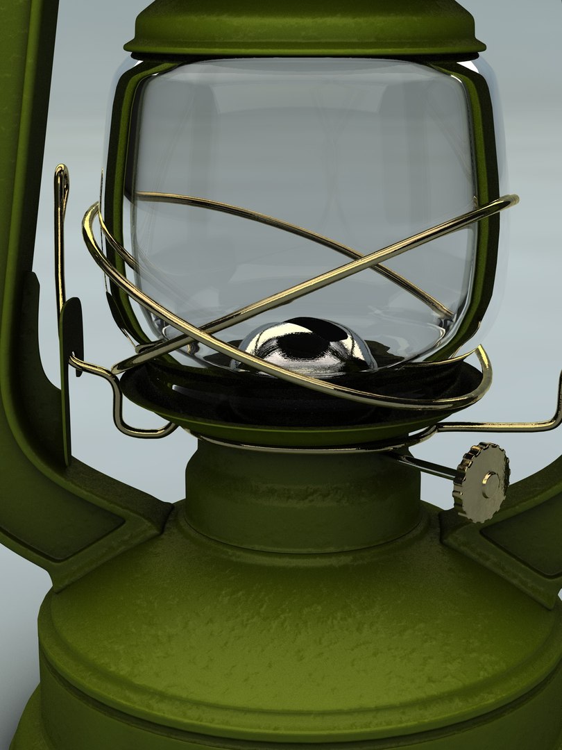 Lamp Gas 3d Model