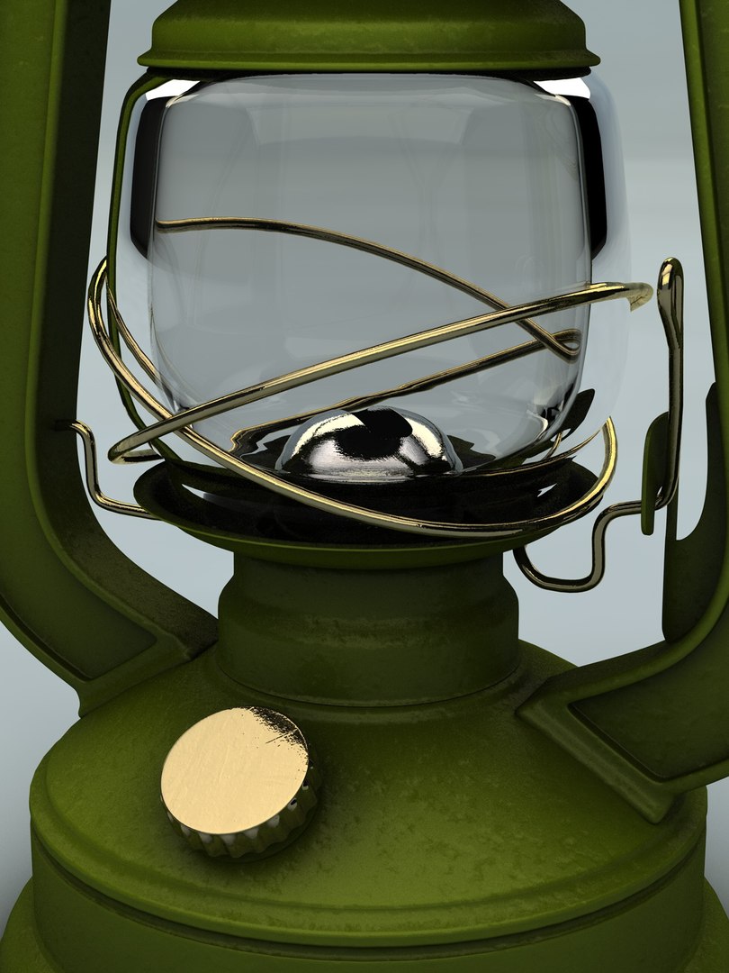 Lamp Gas 3d Model