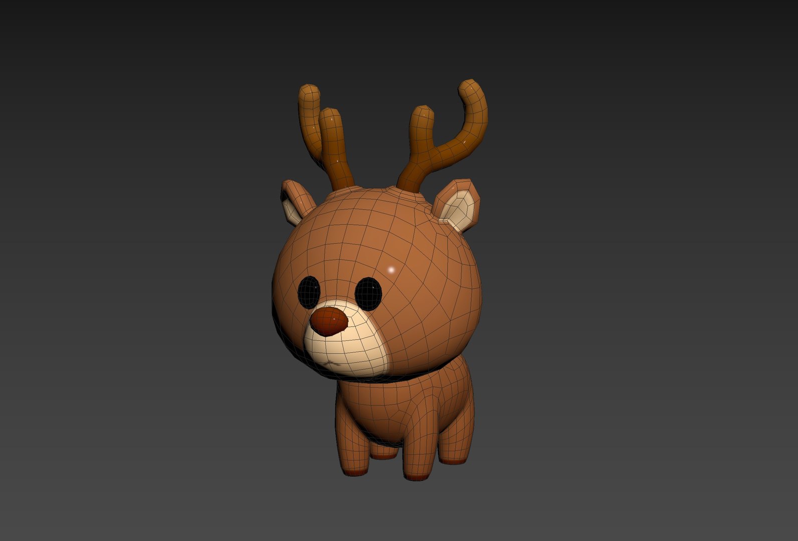 3D Character281 Deer - TurboSquid 2202630
