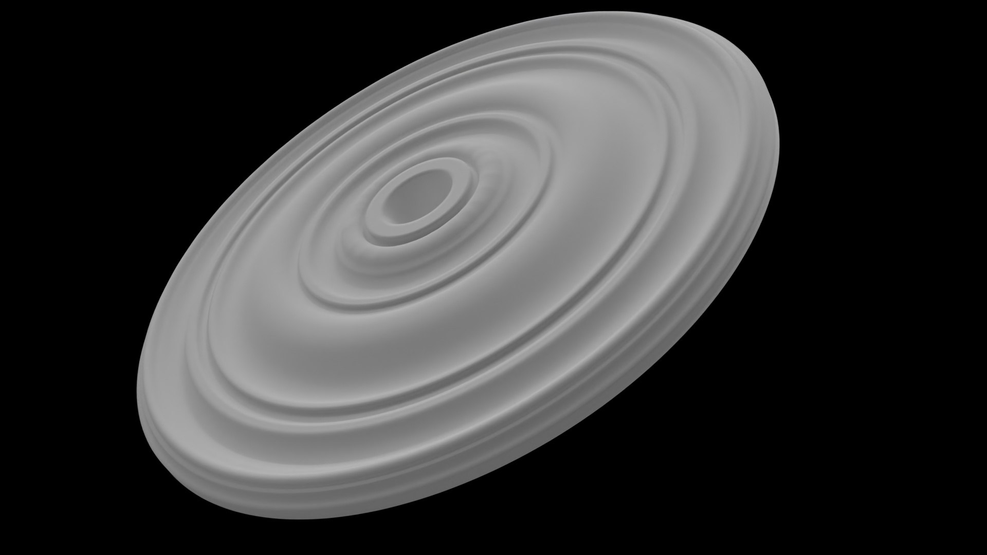 Ceiling Sockets Gypsum Plaster DR79 3D Model - TurboSquid 2026257