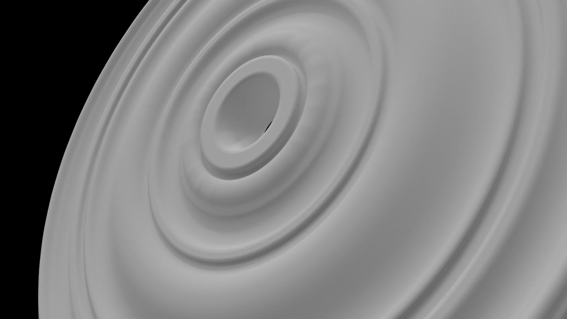 Ceiling Sockets Gypsum Plaster DR79 3D Model - TurboSquid 2026257