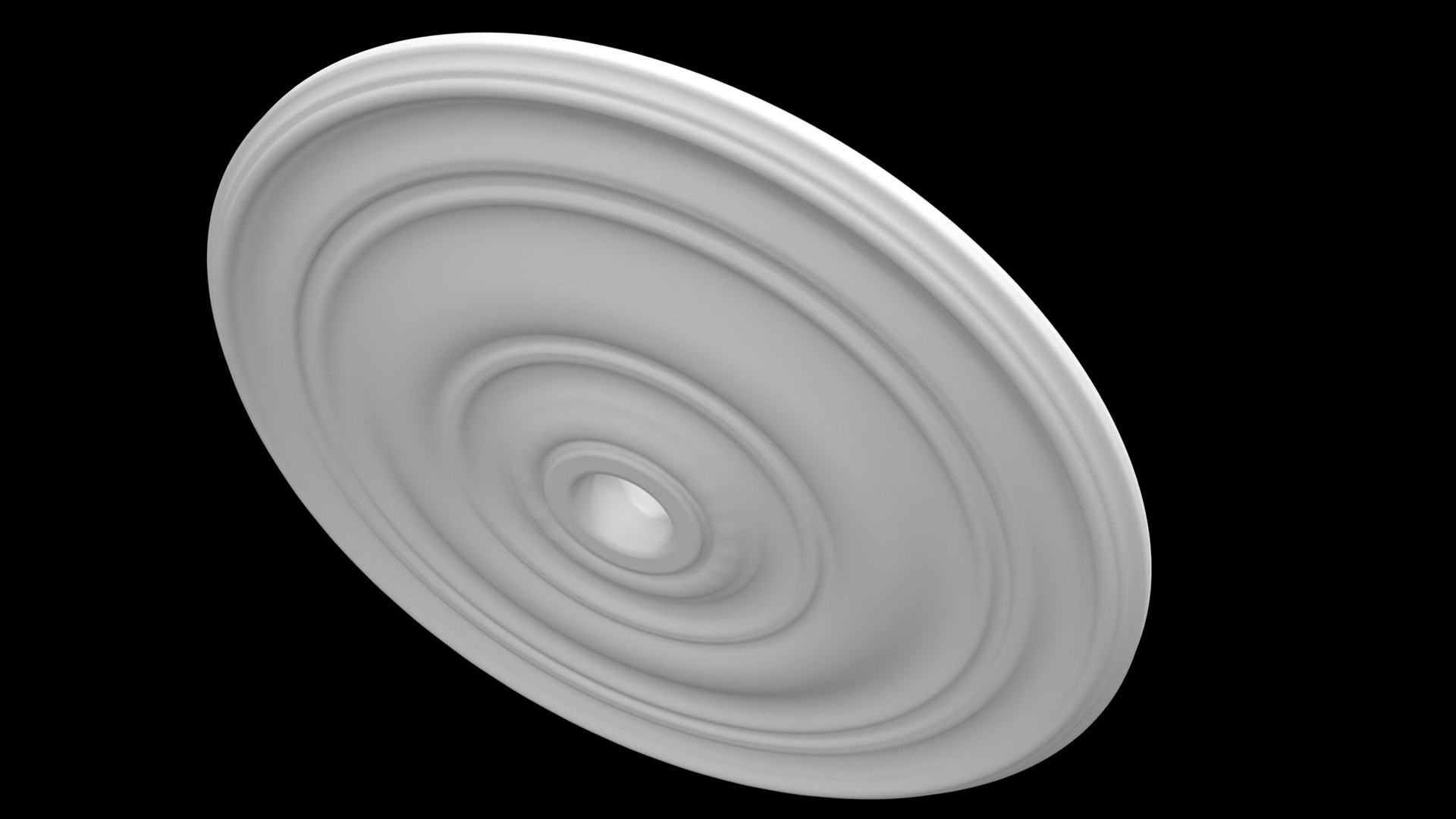 Ceiling Sockets Gypsum Plaster DR79 3D Model - TurboSquid 2026257