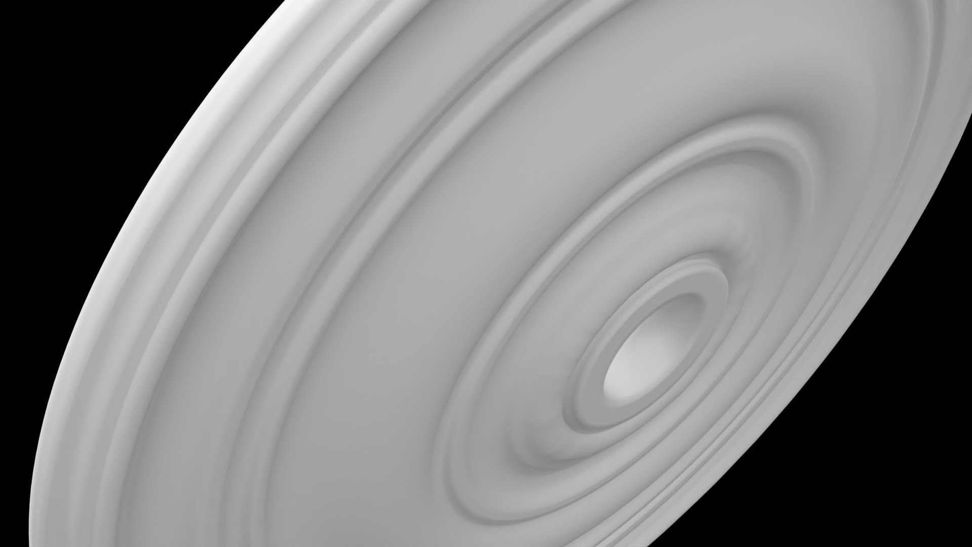 Ceiling Sockets Gypsum Plaster DR79 3D Model - TurboSquid 2026257