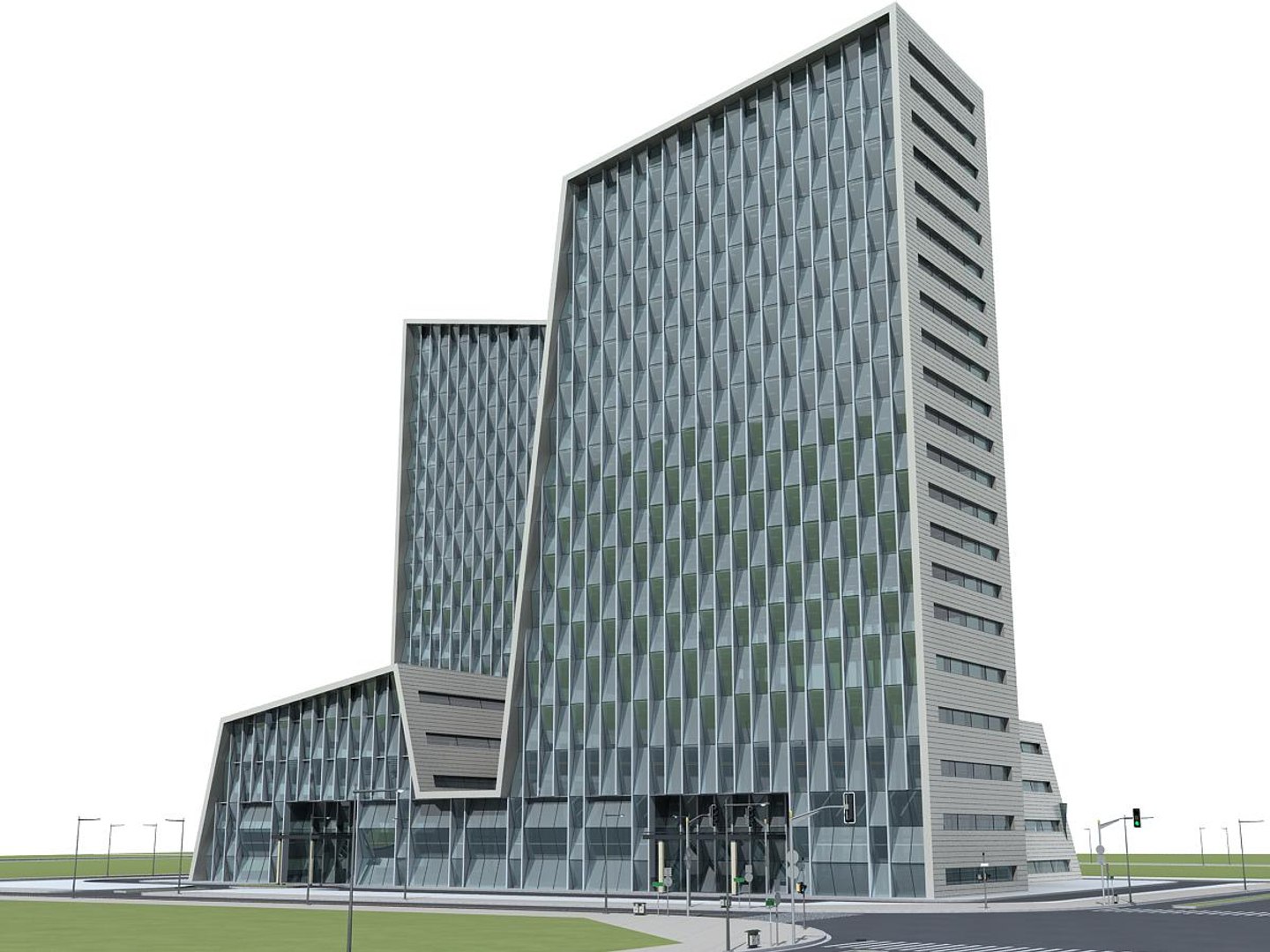 3D Architectural Building - TurboSquid 1364179