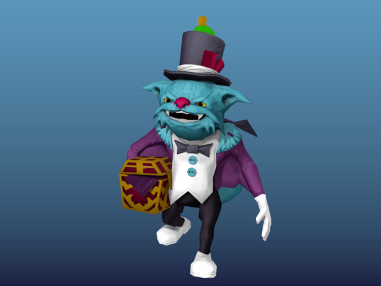 Character Angry Cat 3D Model - TurboSquid 1438911