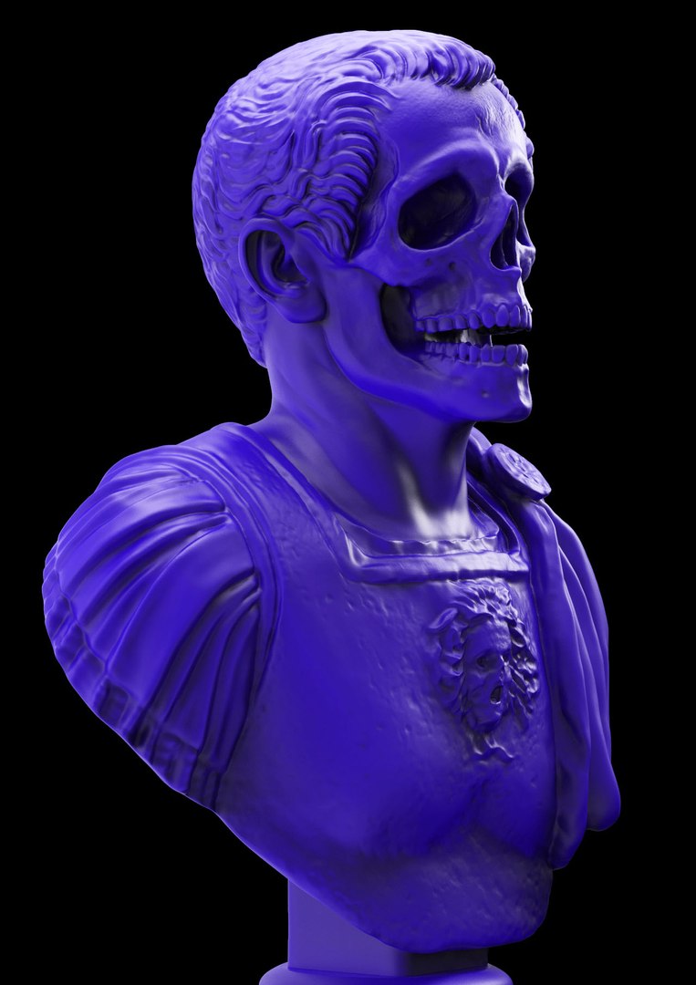 Caesar Skull 3D Model - TurboSquid 1411539
