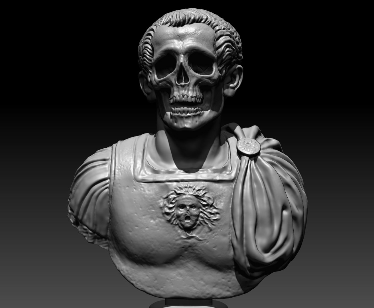 Caesar Skull 3D Model - TurboSquid 1411539