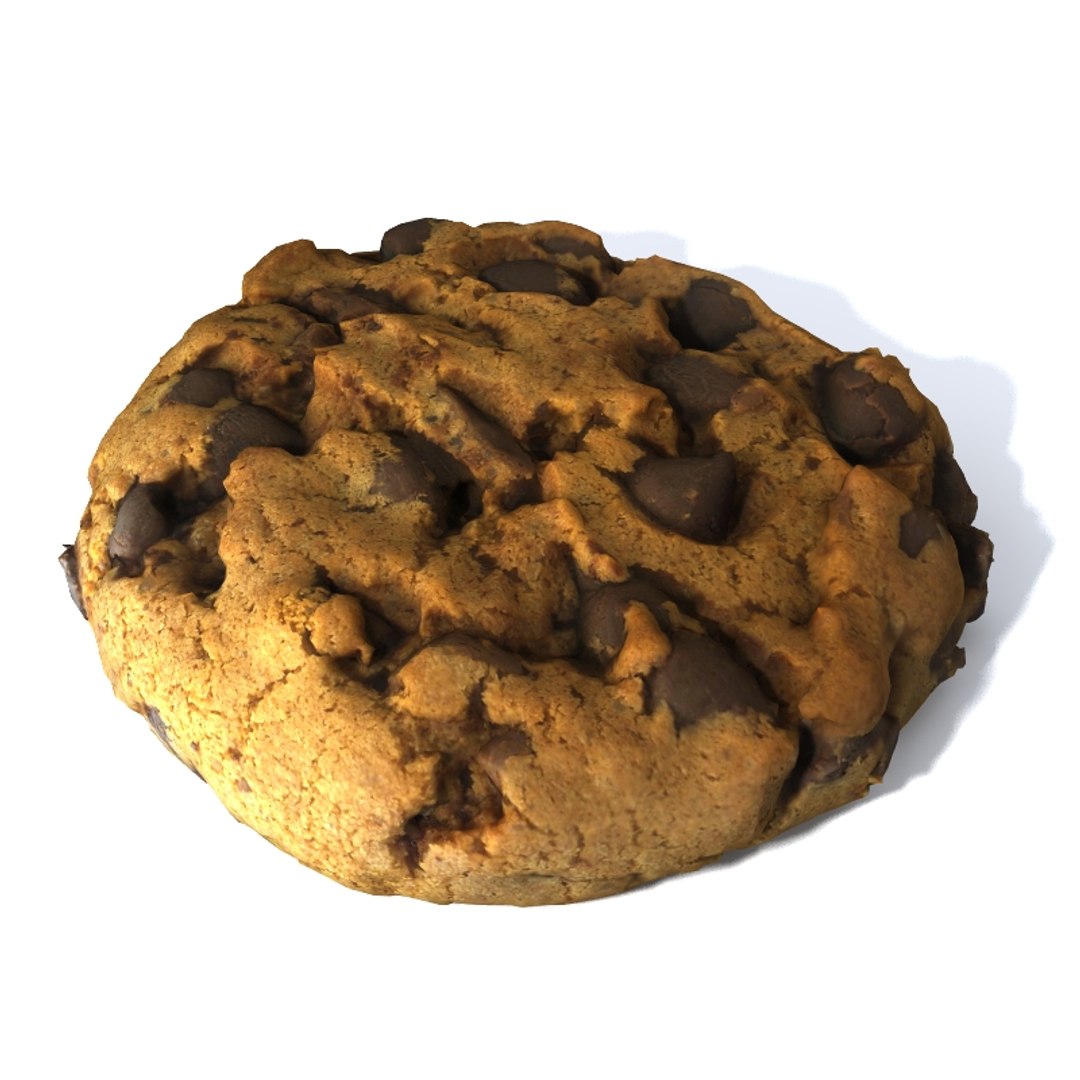 Choclate cookie model - TurboSquid 1189810