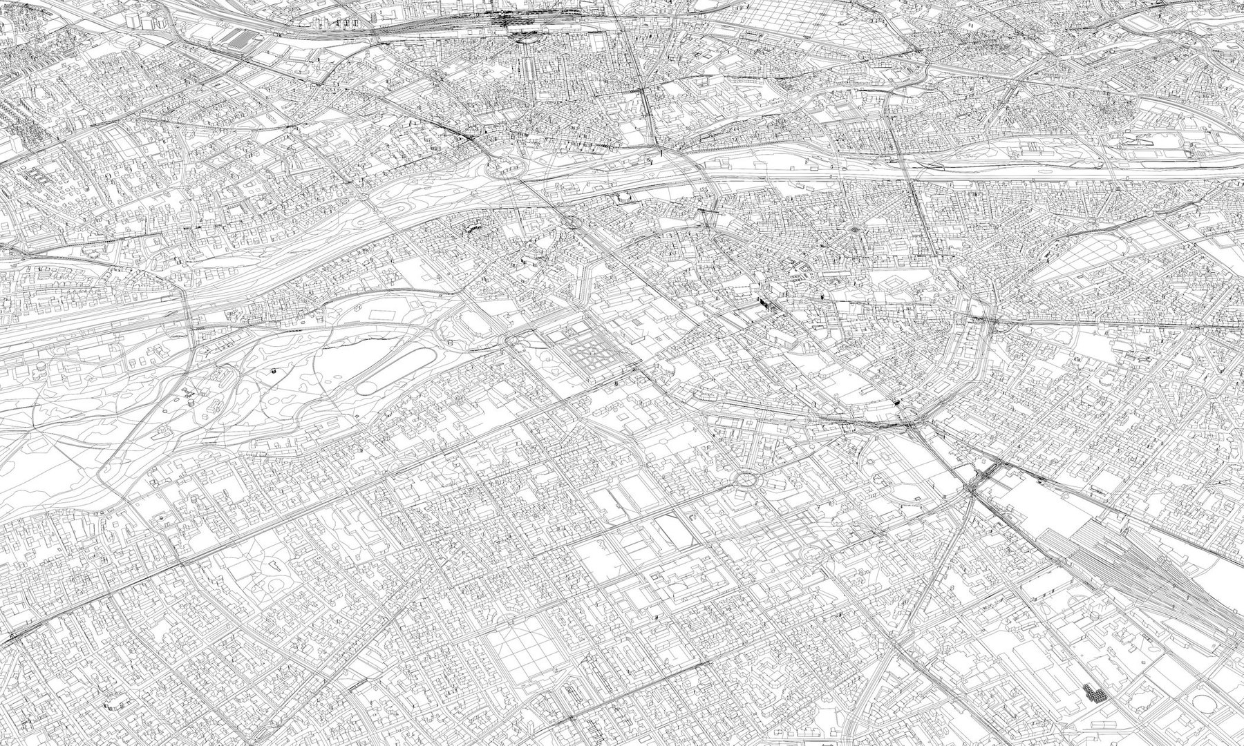 Munich Germany - Mass Buildings 3D Model - TurboSquid 2083365