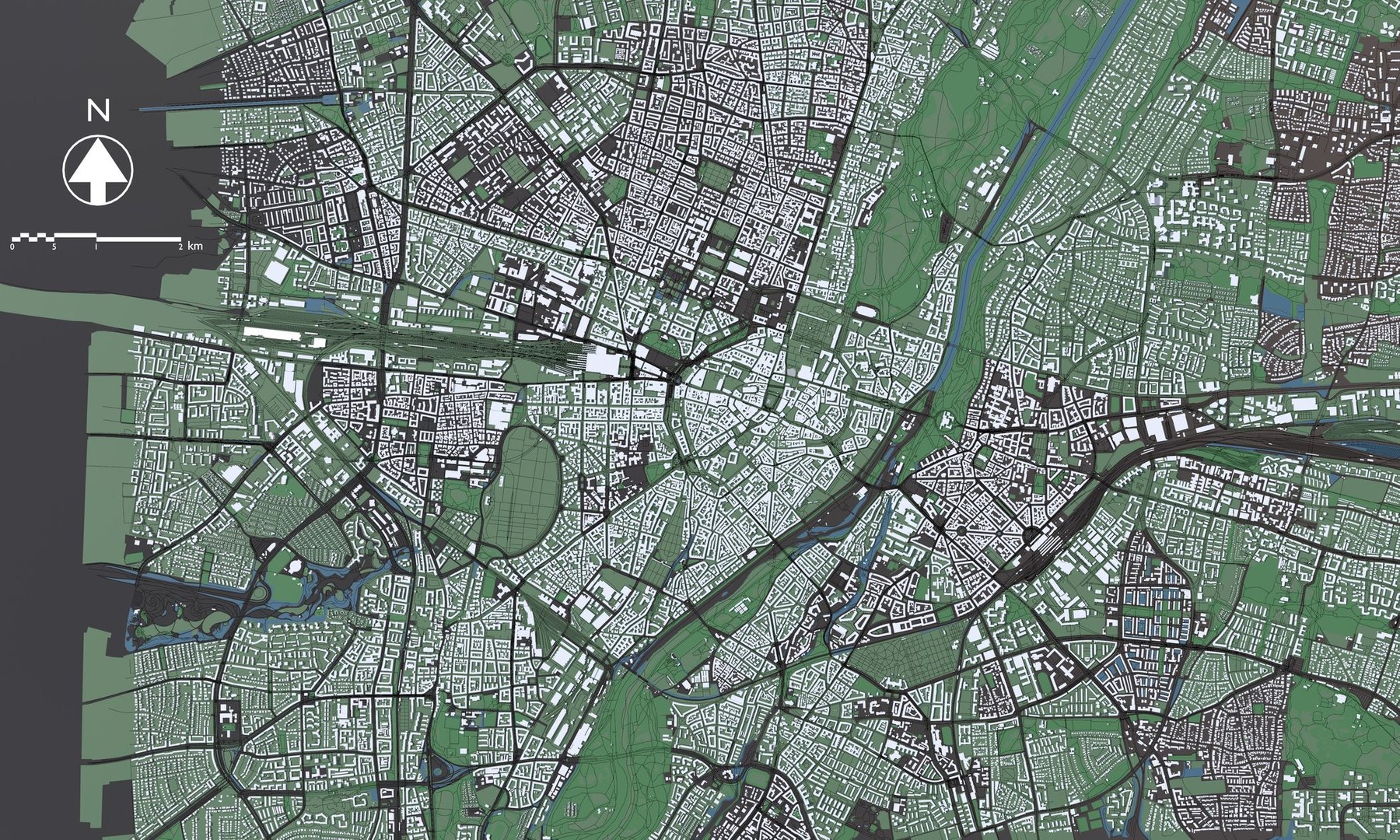 Munich Germany - Mass Buildings 3D Model - TurboSquid 2083365