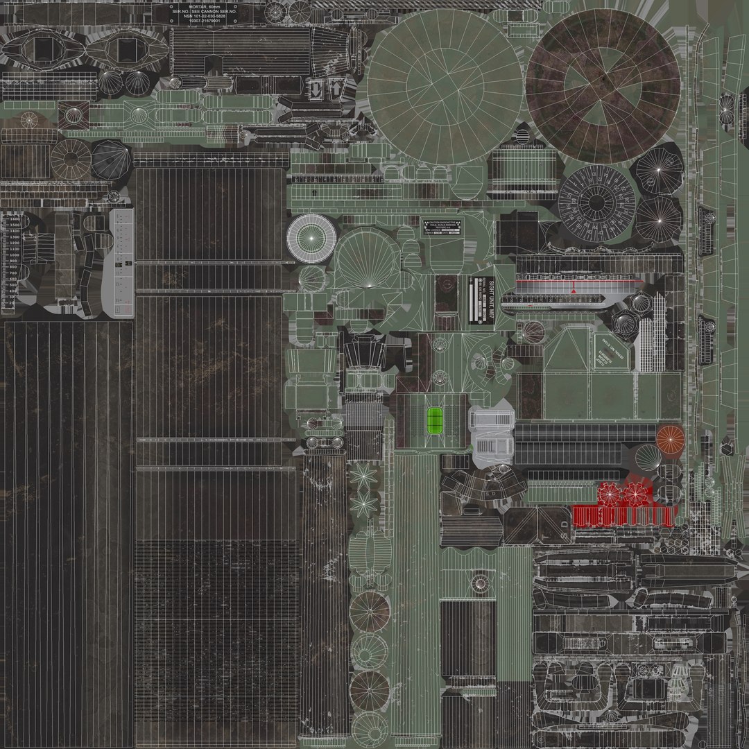 3D 60mm Light Mortar M224 Model - TurboSquid 2056887