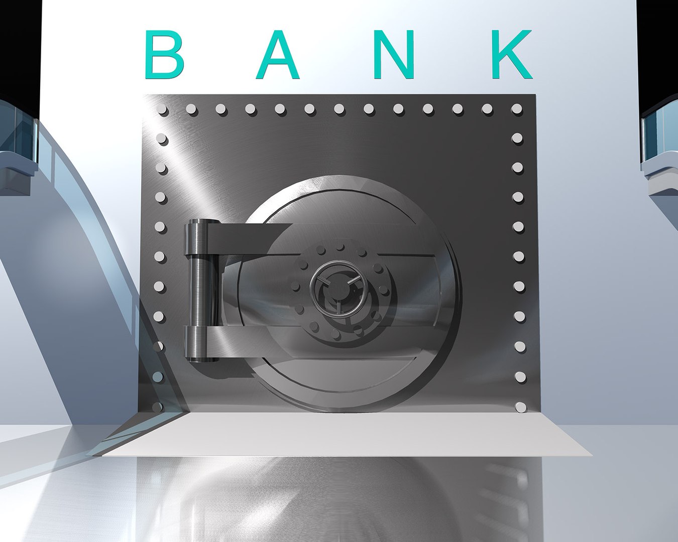 3D bank safe model - TurboSquid 1390855