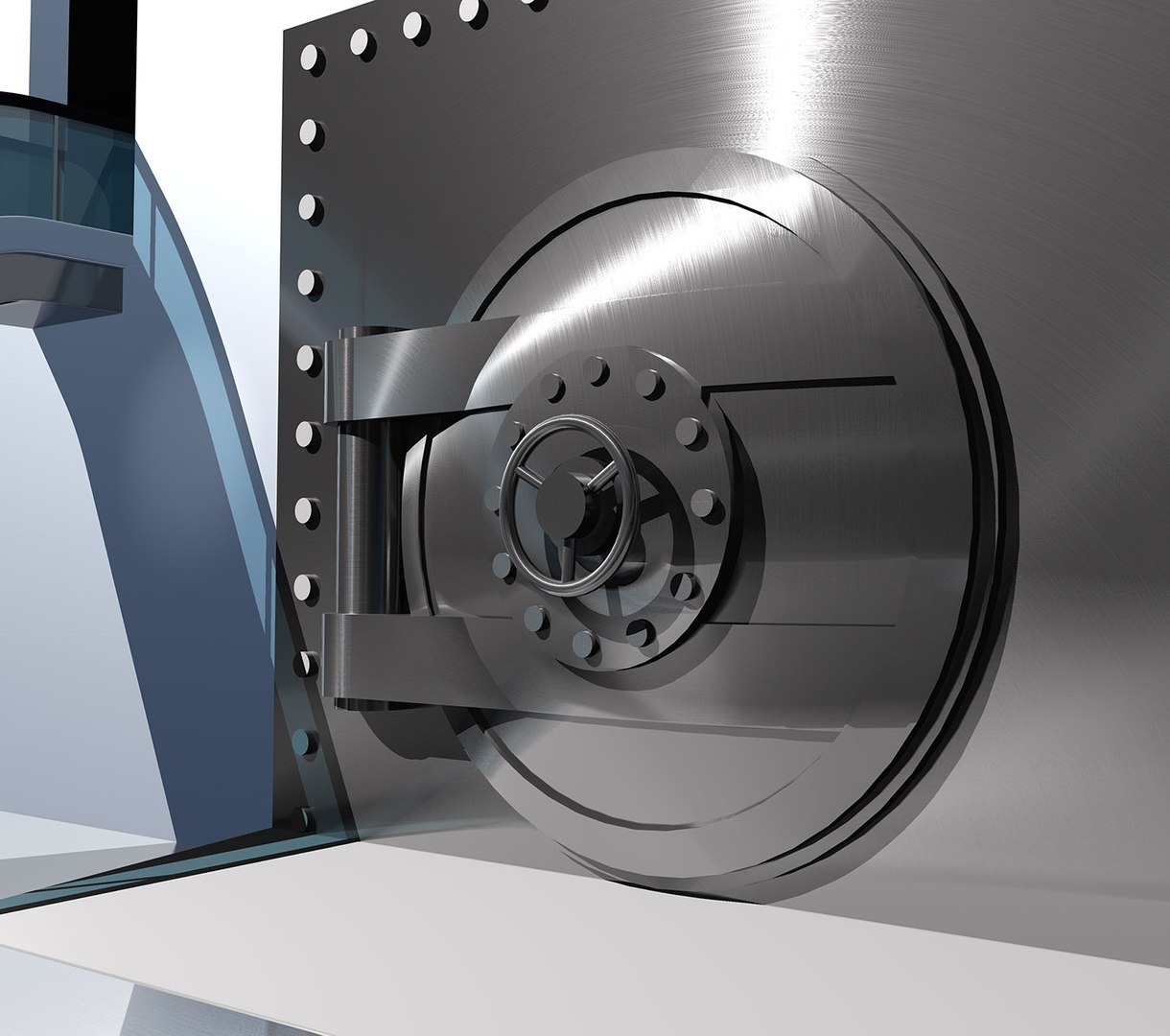 3D bank safe model - TurboSquid 1390855
