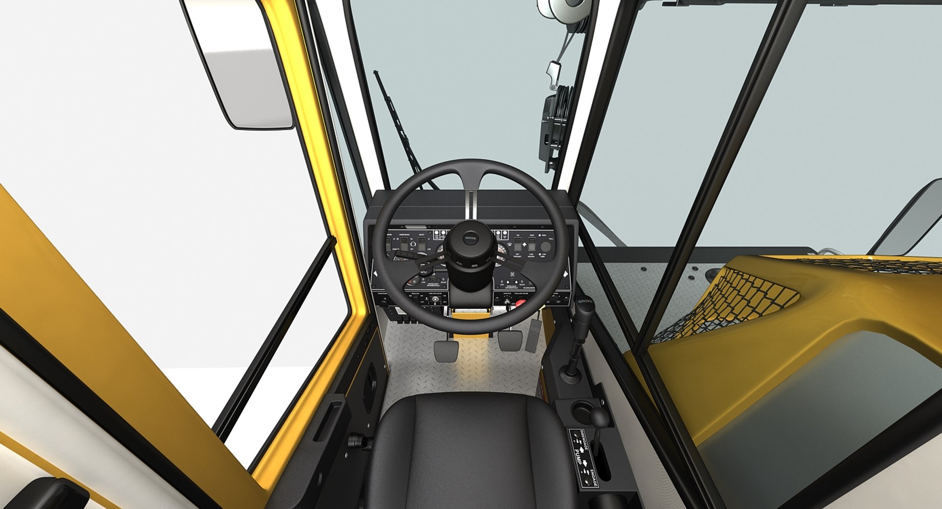 2002 Grove Ats 540 3d Model