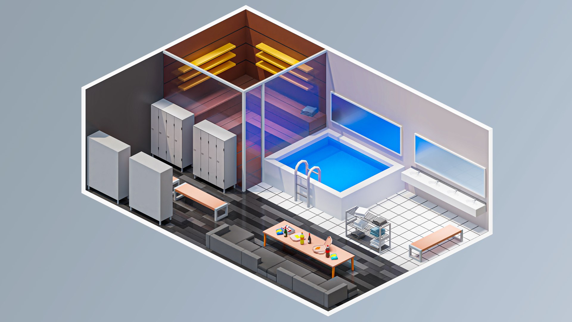 Room 72 3D Model - TurboSquid 2154748