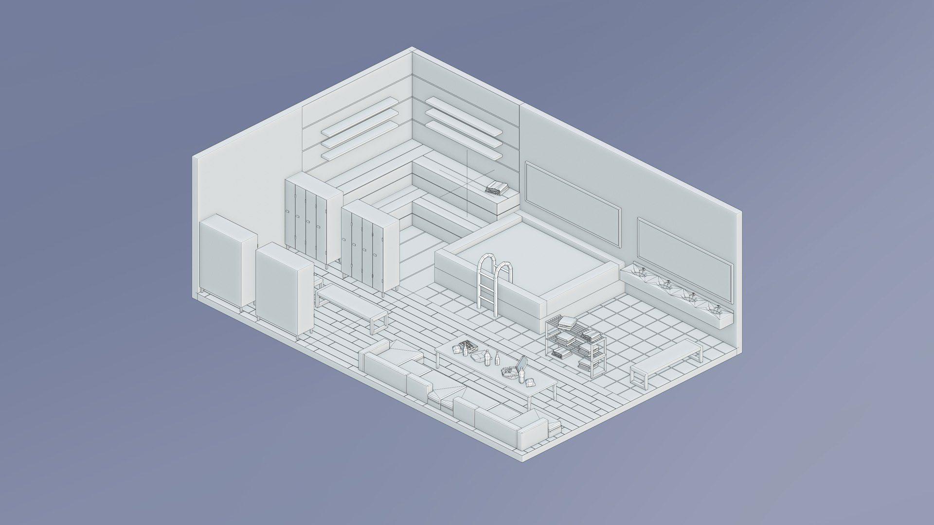 Room 72 3D Model - TurboSquid 2154748