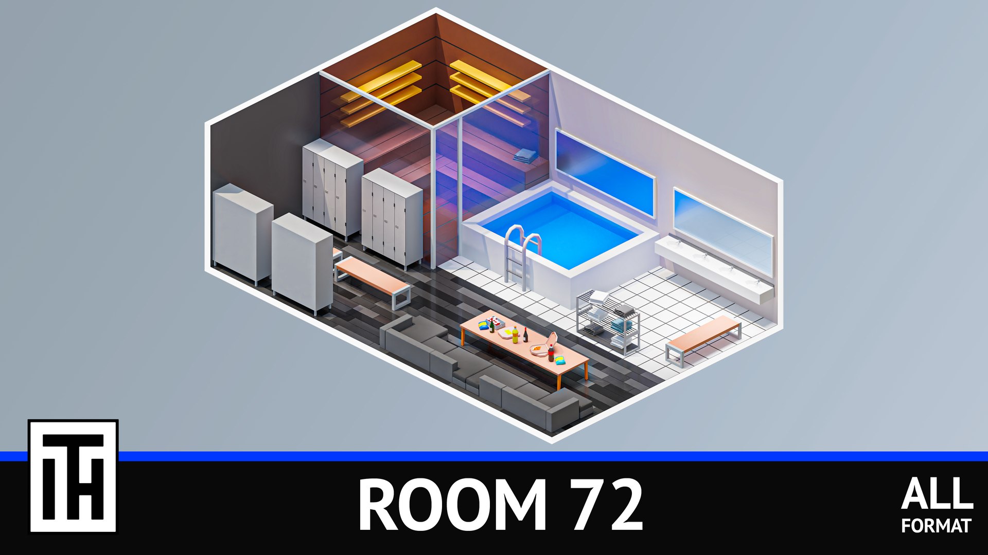 Room 72 3D Model - TurboSquid 2154748