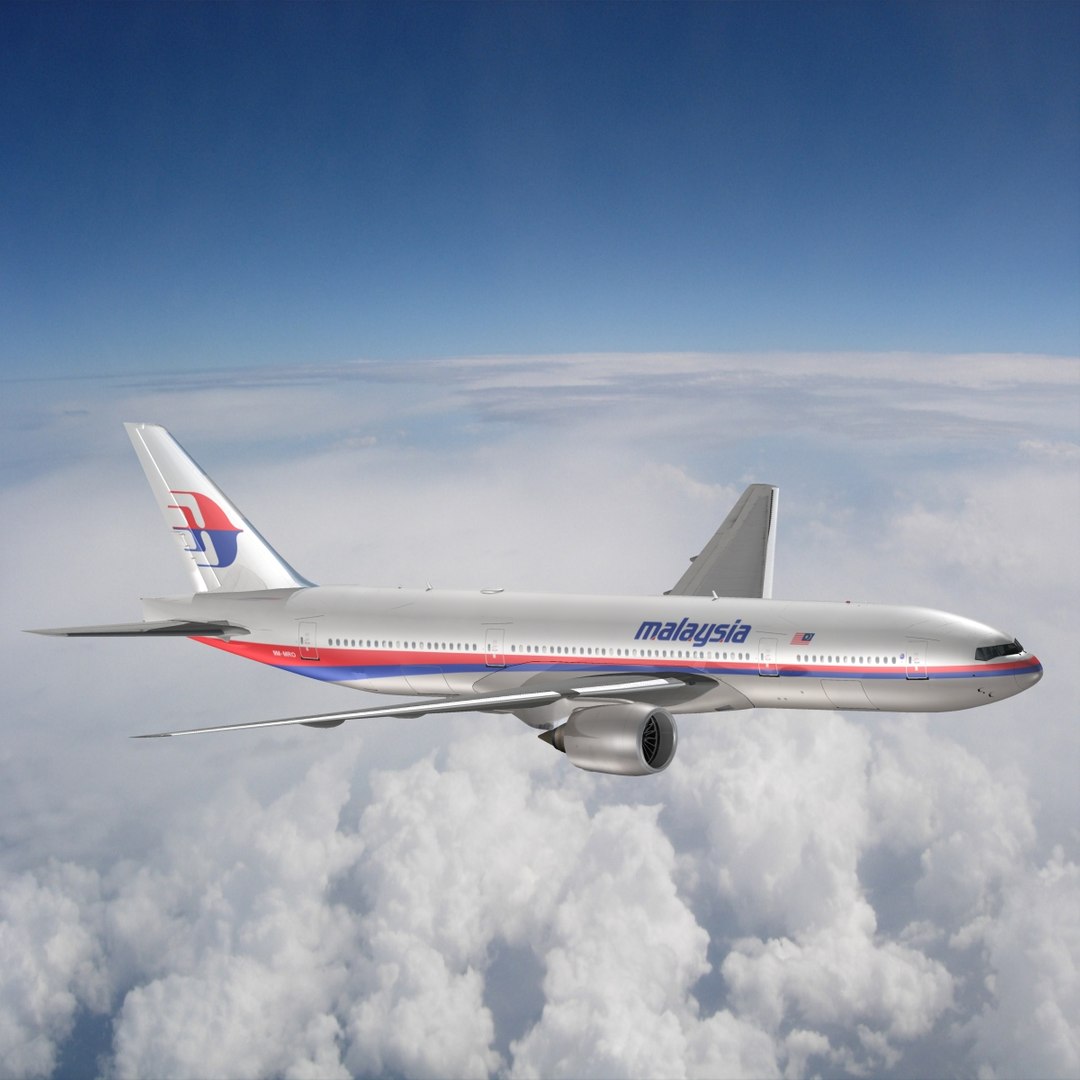 3ds Max Aircraft Malaysia Airlines Boeing