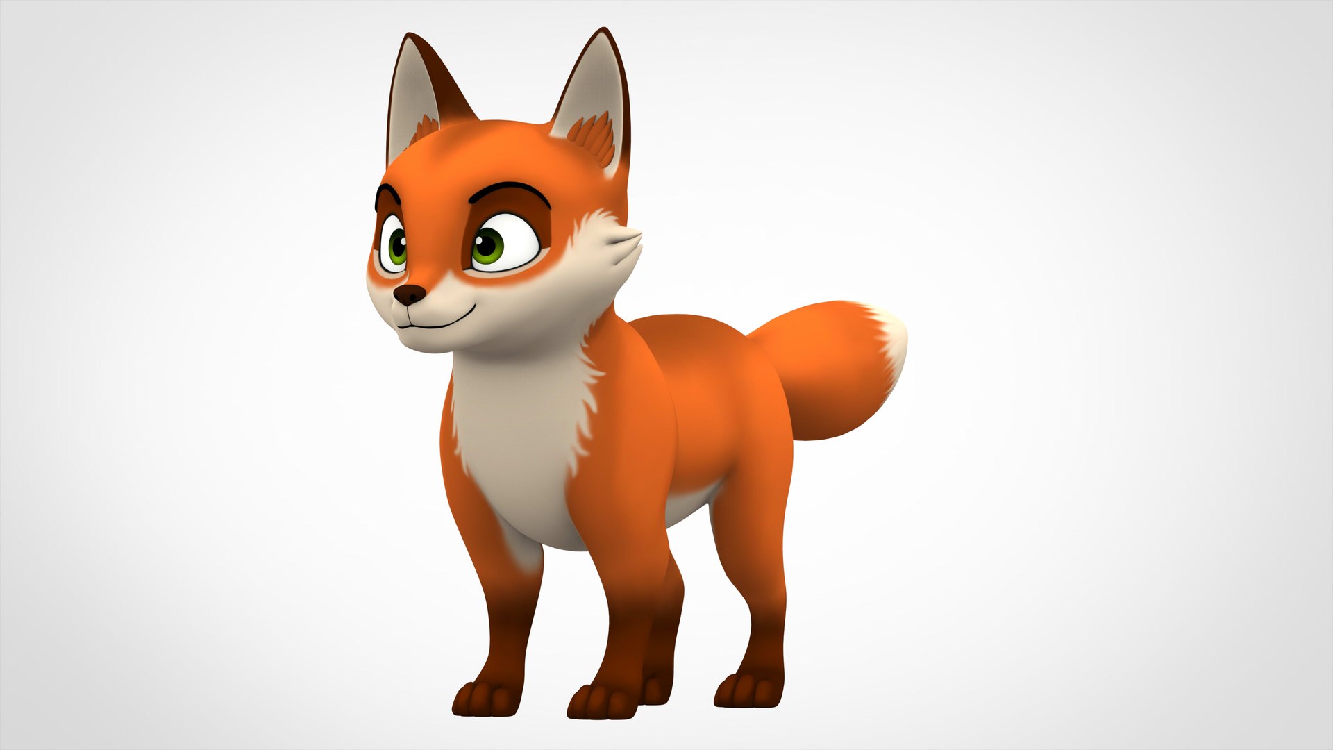 3D Model Red Fox - TurboSquid 1751987