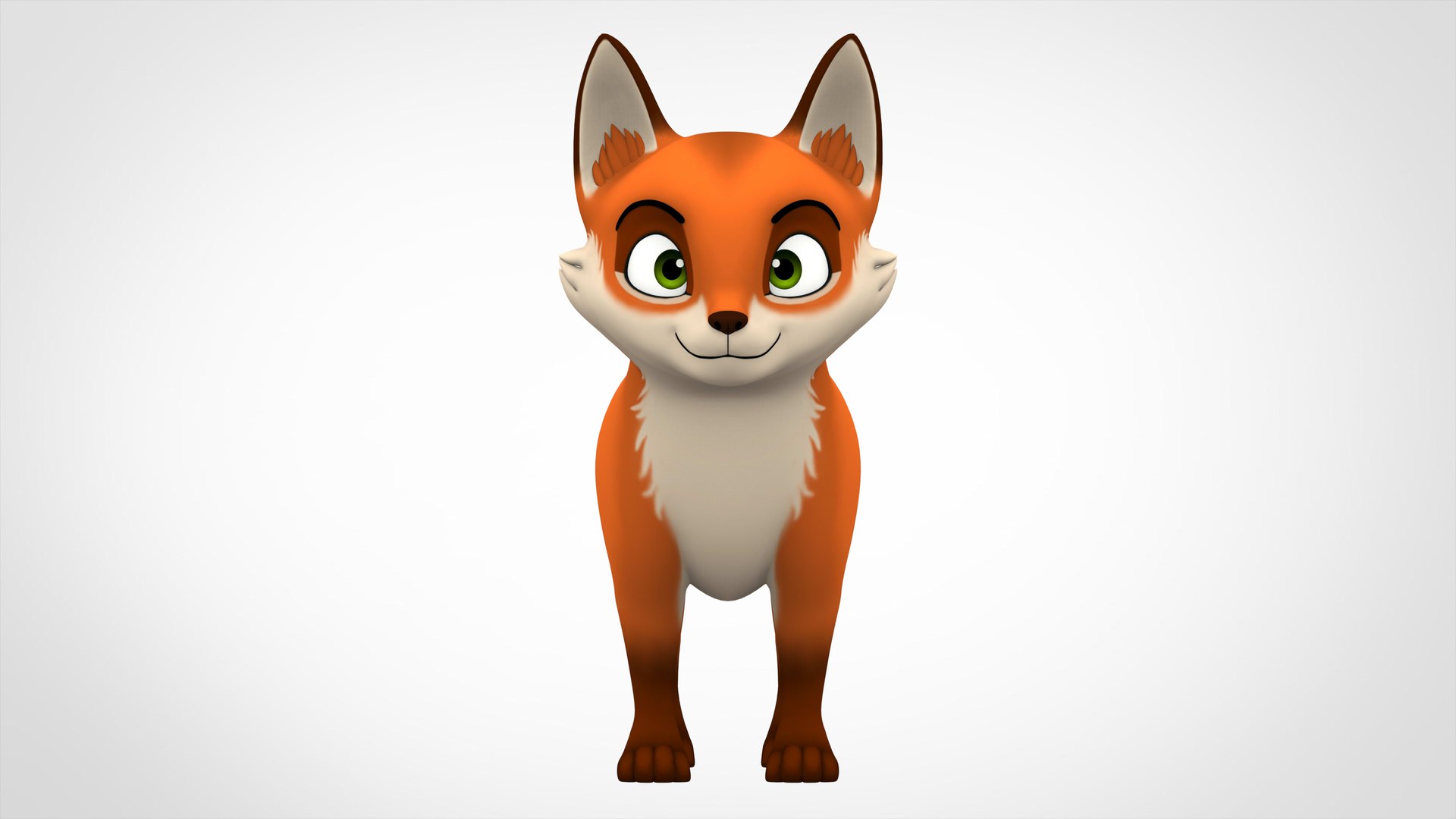 3D Model Red Fox - TurboSquid 1751987