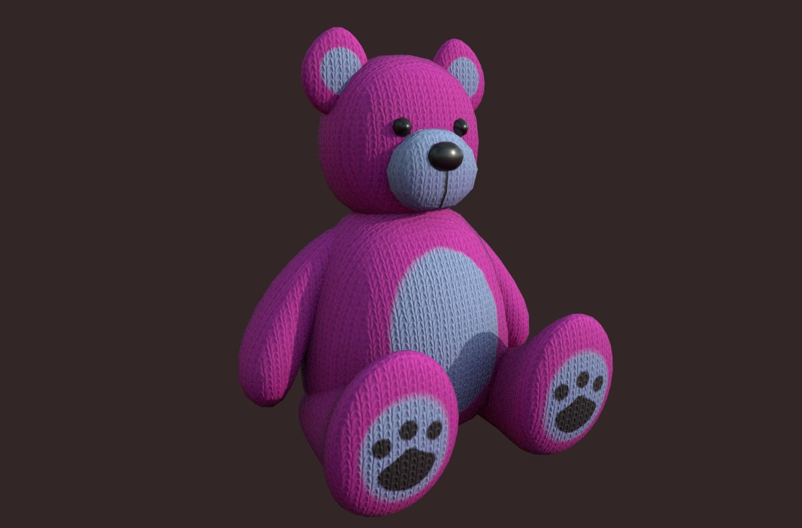 3D Model Bear Soft Toy - TurboSquid 1626649