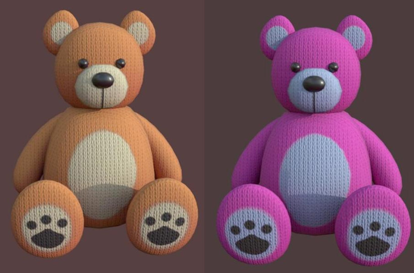 3D Model Bear Soft Toy - TurboSquid 1626649