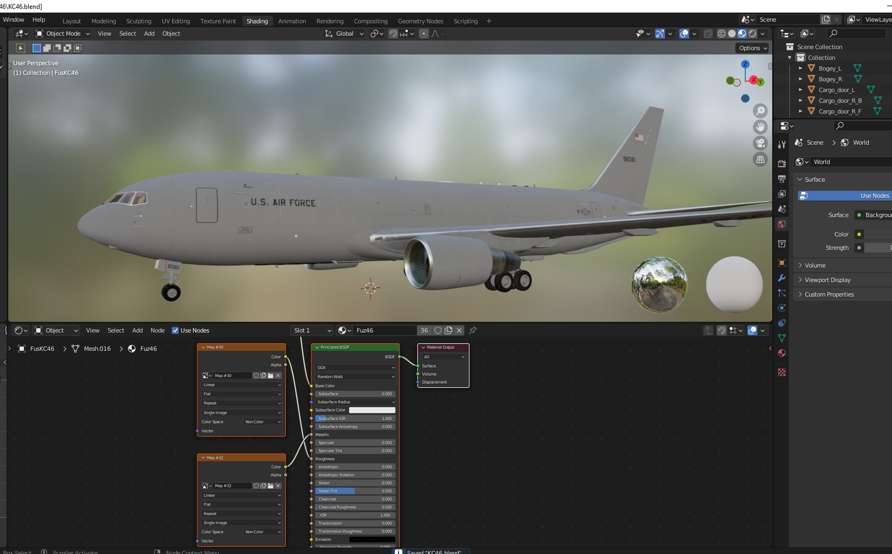 Boeing KC-46 Pegasus 3D Model - TurboSquid 2102408