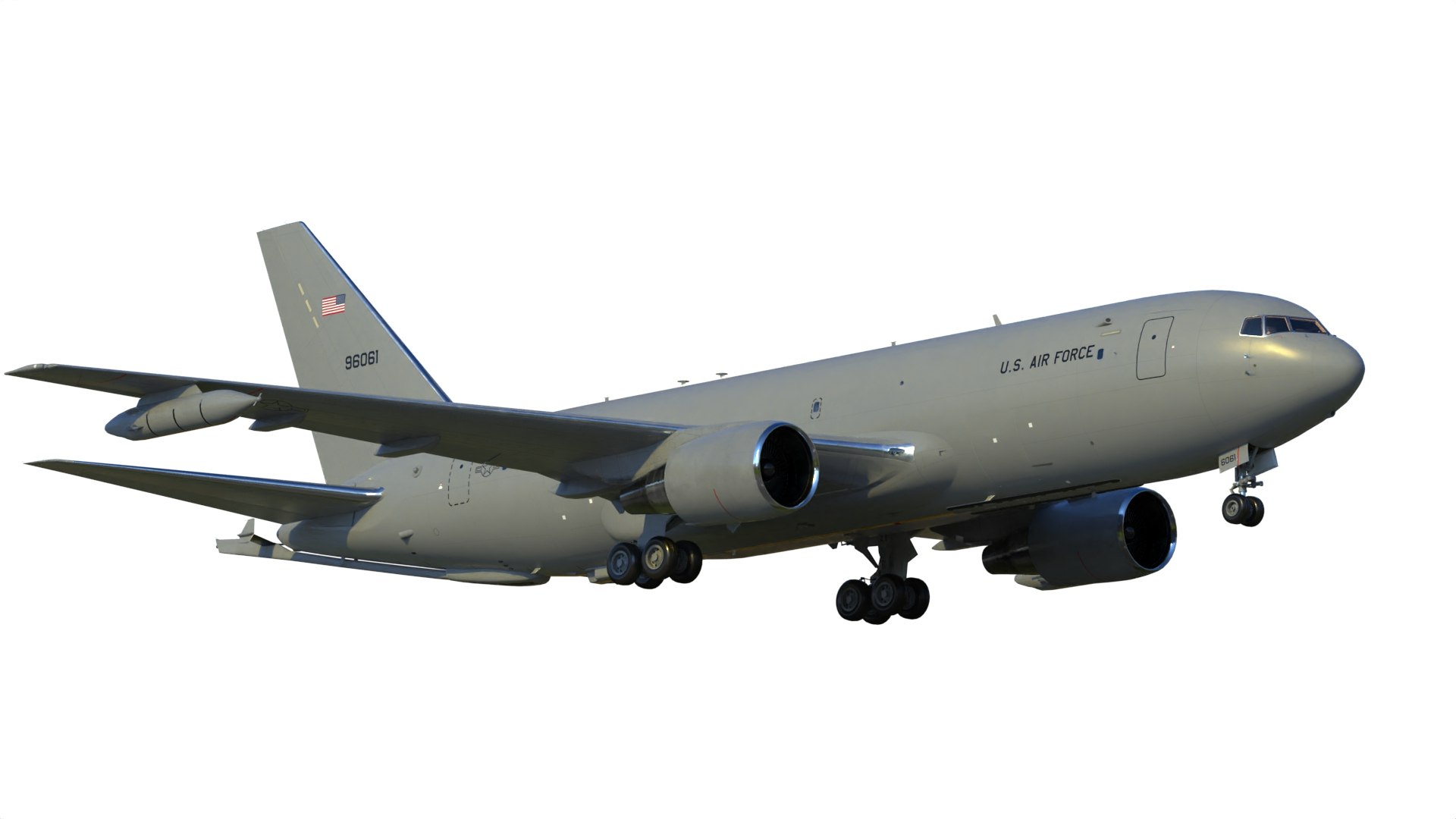 Boeing KC-46 Pegasus 3D Model - TurboSquid 2102408