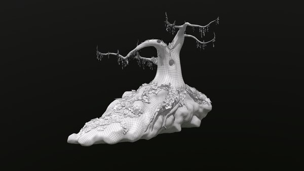 Fantasy Swamp Forest Trees 3D - TurboSquid 1963159