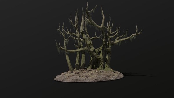 Fantasy Swamp Forest Trees 3D - TurboSquid 1963159