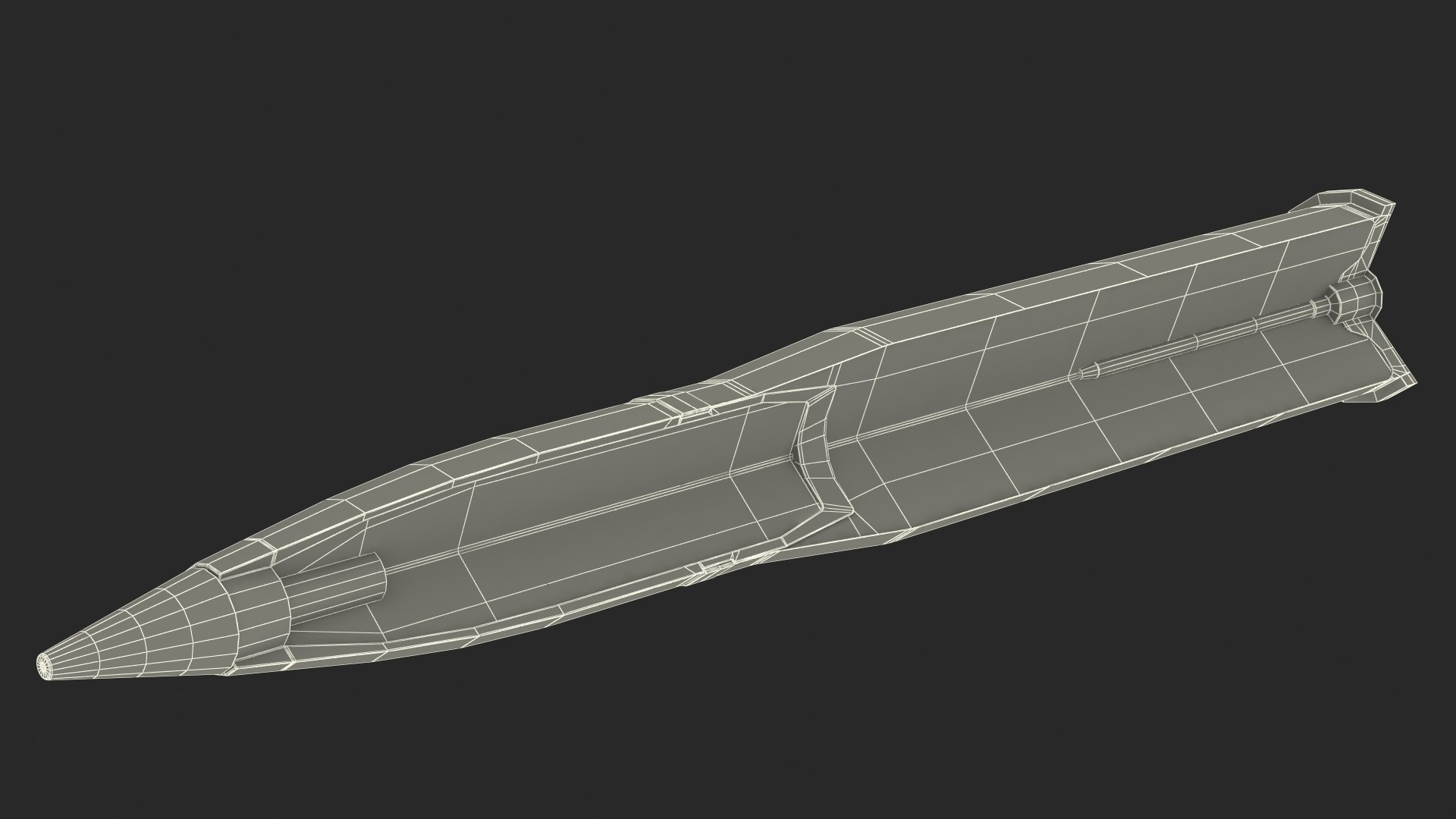 3D Fuzed Fragmentation Projectile In Section Model - TurboSquid 2224919